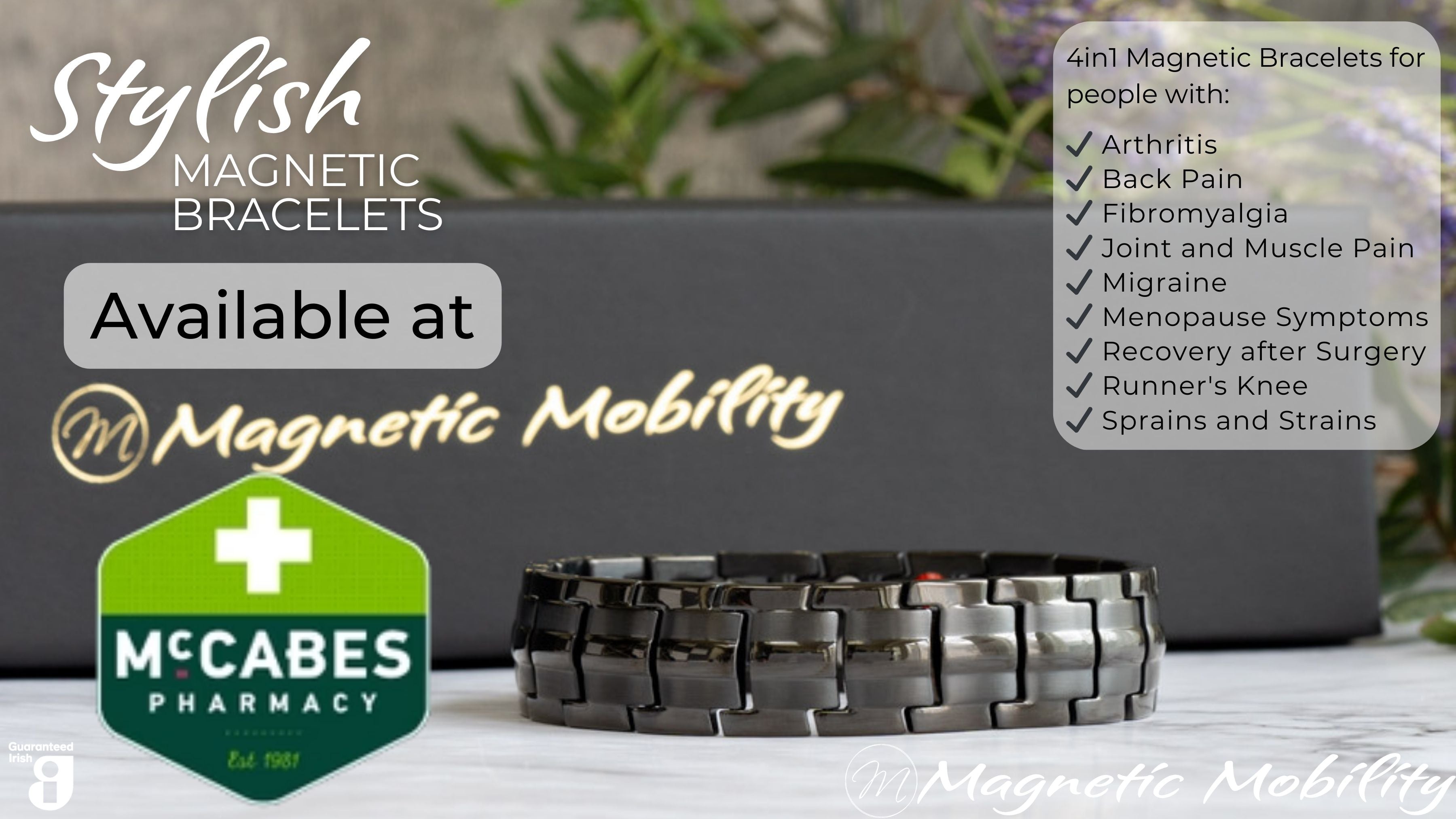 Magnetic Mobility Welcomes New McCabes Pharmacy Stockists Across Irela