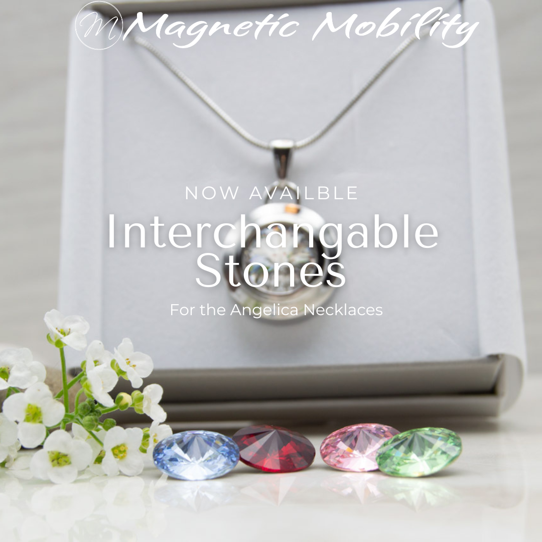 New! Angelica Necklace Swarovski Stone Collection | Magnetic Mobility