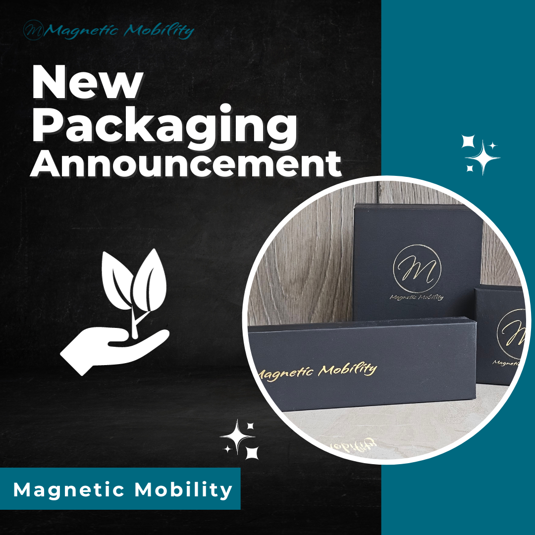 Introducing Our New All-Black Packaging: A Stylish, Sustainable Evolut – Magnetic Mobility