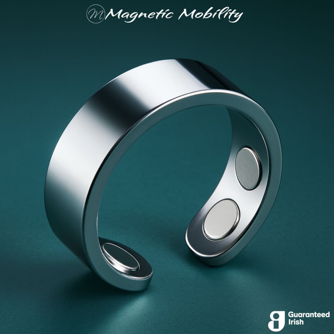Magnetic Ring – Stainless Steel with Neodymium Magnets – Magnetic Mobility