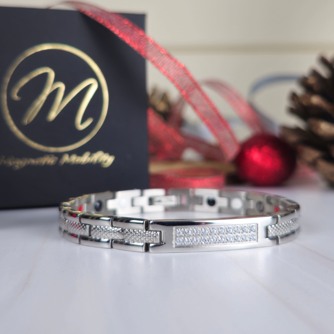 Honesty Star Magnetic Bracelet - Silver Elegance for Comfort – Magnetic ...
